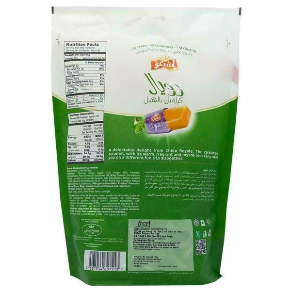 Chiko Royale Cardamom Caramel Candy 700 g - JioMart