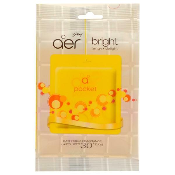 Godrej Aer Pocket Bright Tangy Delight Bathroom Freshener 10 g - JioMart
