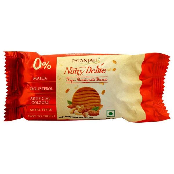Patanjali Nutty Delite Biscuits 66 g - JioMart
