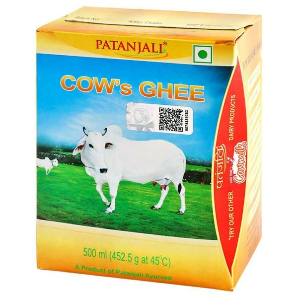 Patanjali Cow Ghee 500 ml (Carton) - JioMart