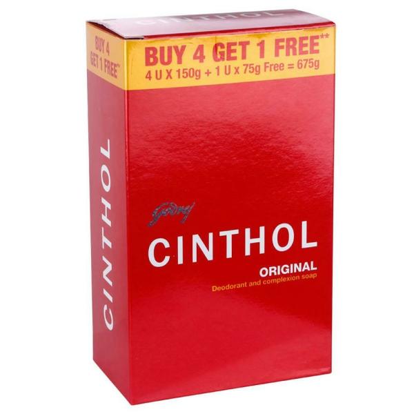 Cinthol Original Deo & Complexion Soap 150 g (Pack of 4) - JioMart