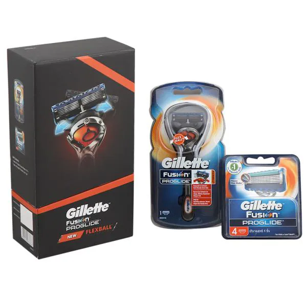 Gillette Fusion ProGlide Flexball Manual Shaving Razor + Cartridge 5 ...