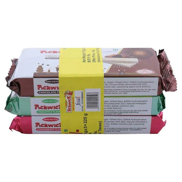 Pickwick Assorted Wafers 75 g (Pack of 3) - JioMart