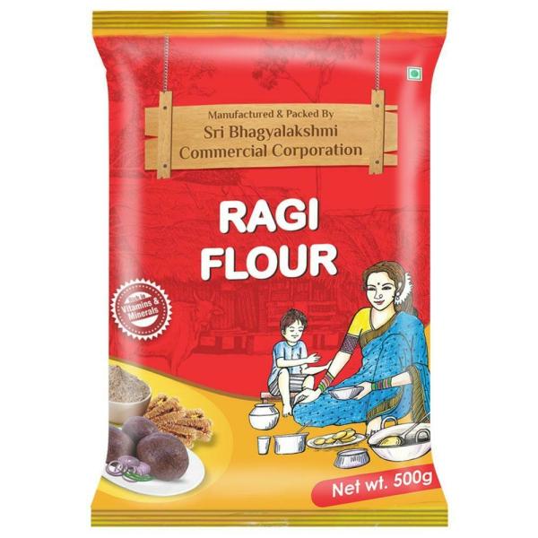 Sri Bhagyalakshmi Ragi Flour 500 g - JioMart