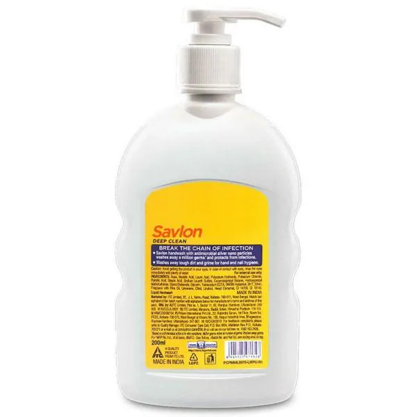 Savlon Deep Clean Germ Protection Handwash 200 ml - JioMart