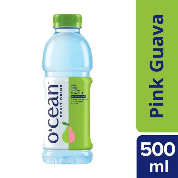 Ocean Fruit Drink Pink Guava Flavoured Water 500 ml - JioMart
