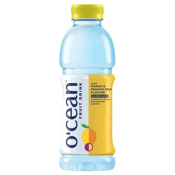 Ocean Fruit Drink Mango & Passion Fruit Flavoured Water 500 ml - JioMart