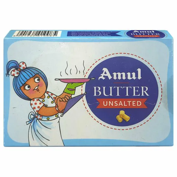 Amul Unsalted Butter 100 g (Carton) - JioMart
