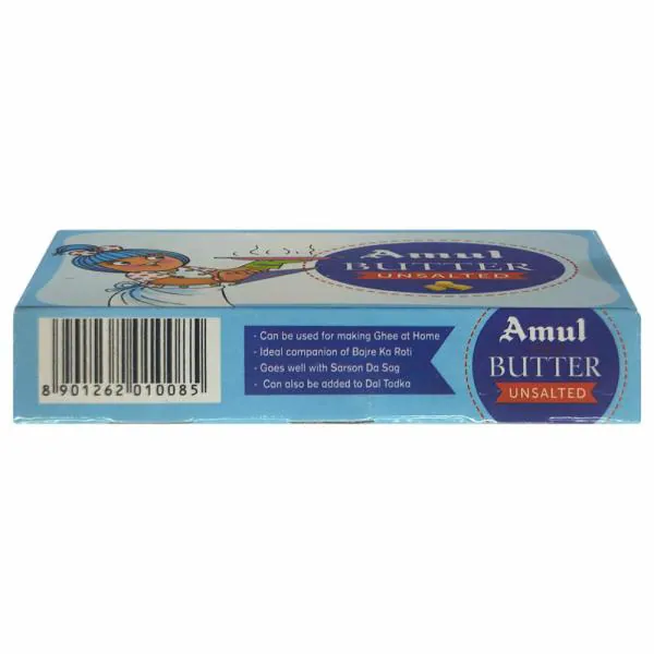 Amul Unsalted Butter 100 g (Carton) - JioMart