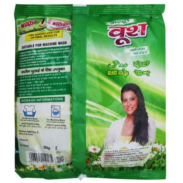 Woosh Ultra Khushbudar Washing Powder 500 g - JioMart