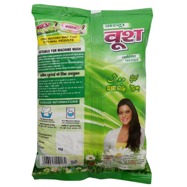 Woosh Ultra Khushbudar Washing Powder 1 kg - JioMart