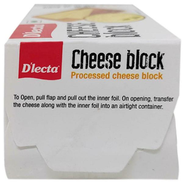 D'lecta Cheese Block 200 g (Carton) - JioMart