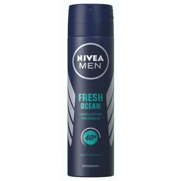 Nivea Men Fresh Ocean Deodorant 150 ml - JioMart