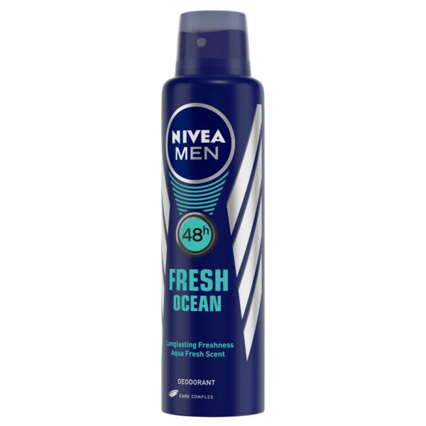 Nivea Men Fresh Ocean Deodorant 150 ml - JioMart