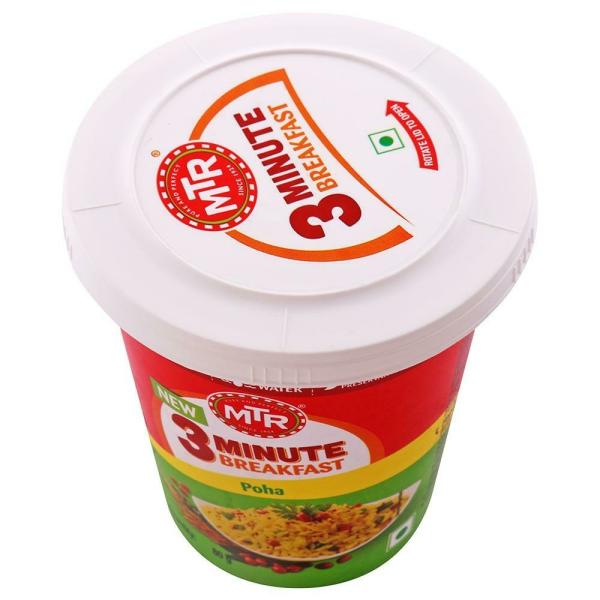 MTR 3 Minute Breakfast Instant Poha Mix 80 g Cup - JioMart