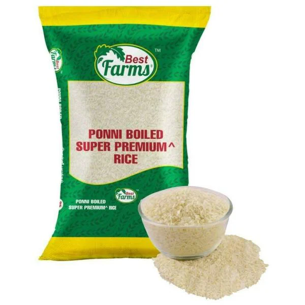 Best Farms Premium Super Ponni Boiled Rice 25 kg - JioMart