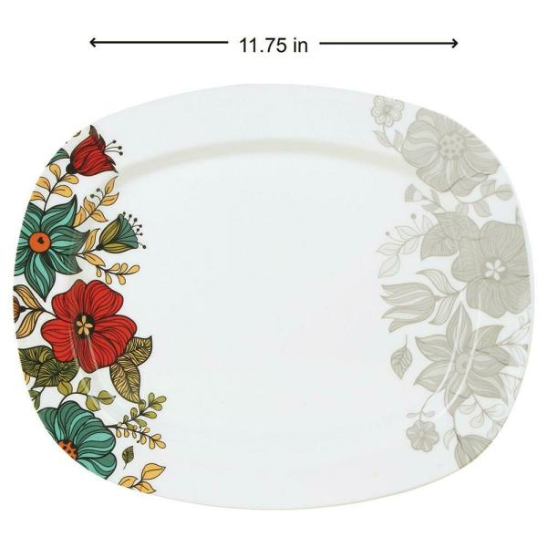 Wood & Kemp Smart Assorted Melamine Dinner Set 18 pcs - JioMart