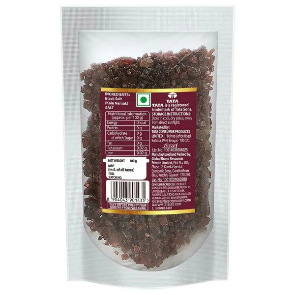 Tata Black Salt / Kala Namak 100 g - JioMart