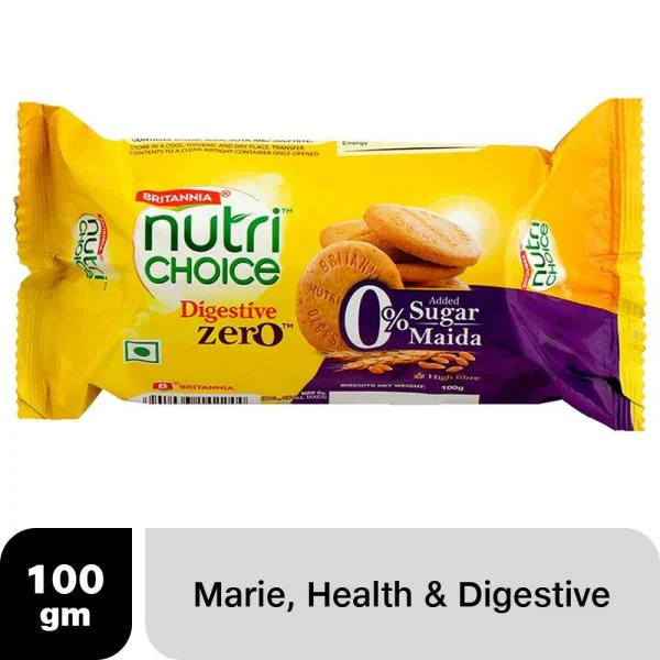 Britannia NutriChoice Digestive Zero Biscuits 100 g - JioMart