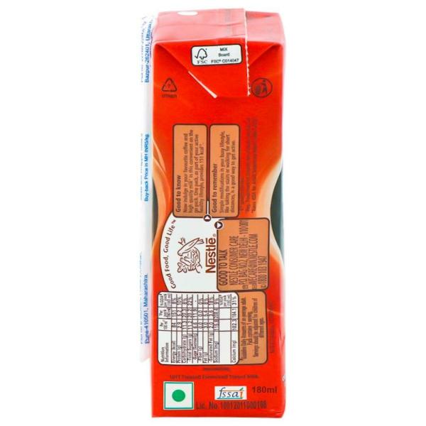 Nescafe Intense Cafe Flavoured Milk 180 ml (Tetra Pak) - JioMart