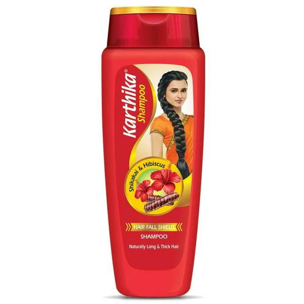 Karthika Hair Fall Shield Shikakai & Hibiscus Shampoo 175 ml - JioMart