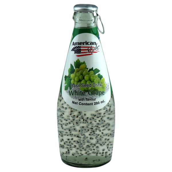 American Style Basil Seed White Grape Drink 290 ml - JioMart