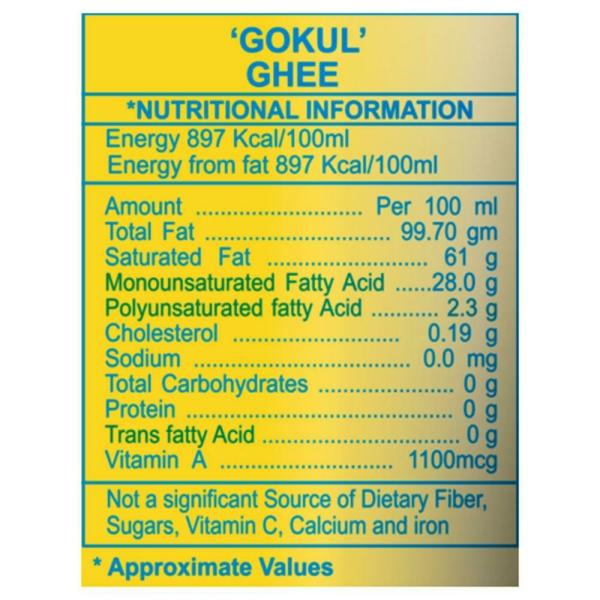 Gokul Ghee 1 L (Pouch) - JioMart