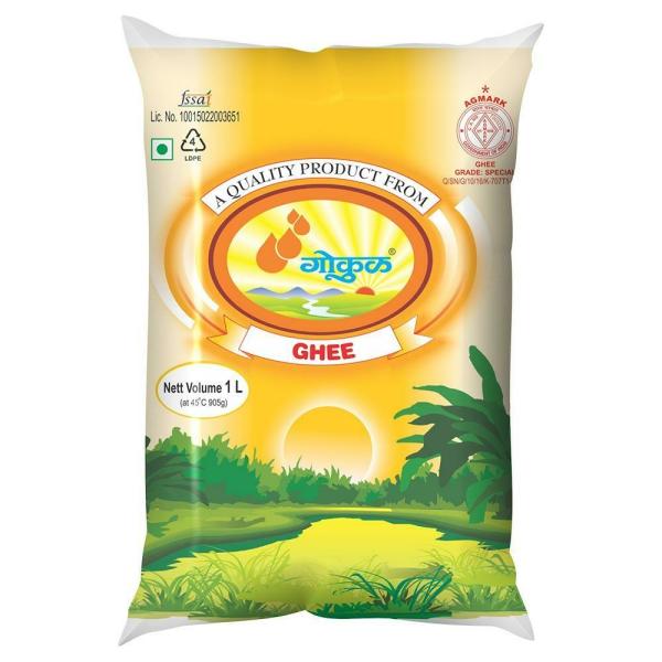 Gokul Ghee 1 L (Pouch) - JioMart