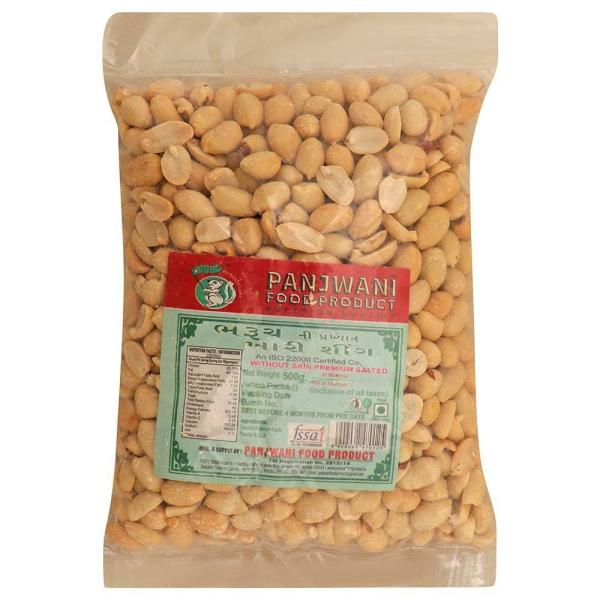 Panjwani Without Skin Peanuts 500 g - JioMart