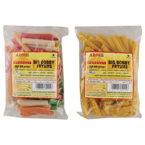Arohi Big Bobby Fryums 200 g - JioMart