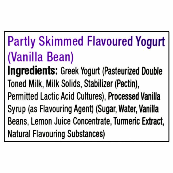 Epigama Vanilla Bean Greek Yogurt 85 g (Cup) - JioMart