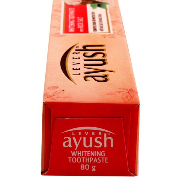 Lever Ayush Whitening Rock Salt Toothpaste 80 g - JioMart