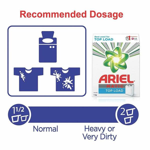 Ariel Matic Top Load Detergent Powder 1 kg - JioMart