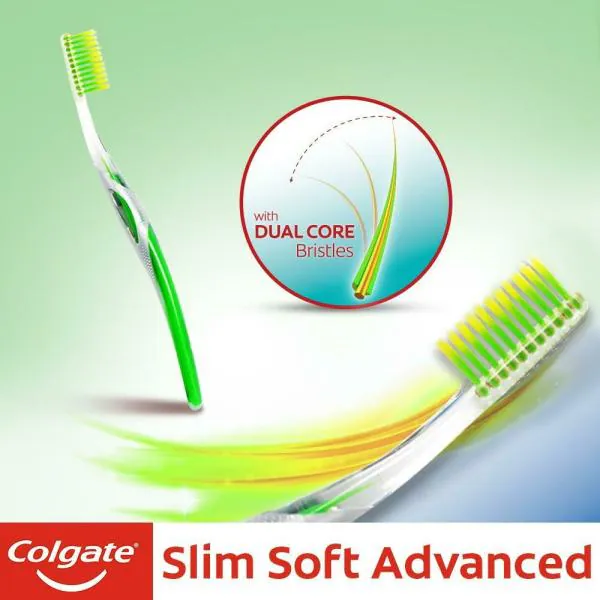 Colgate Slim Soft Advanced (Ultra Soft) Toothbrush - JioMart