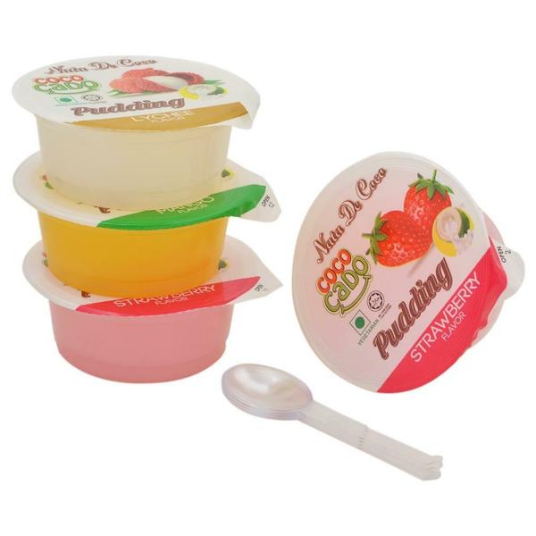 Coco Cado Assorted 4 in 1 Pudding With Nata De Coco 340 g - JioMart