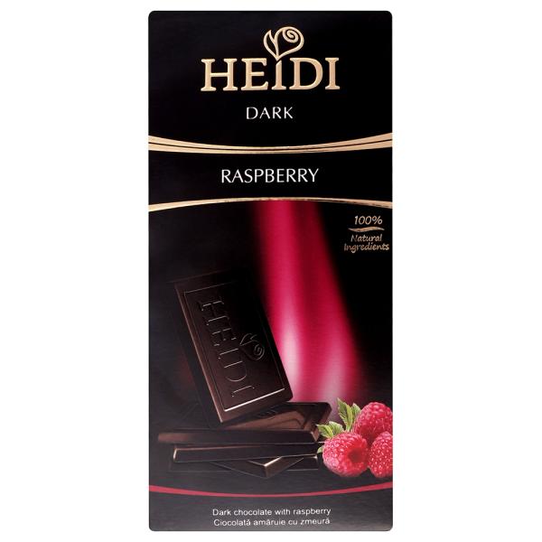 Heidi Raspberry Dark Chocolate 80 g - JioMart
