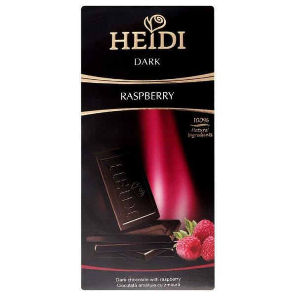 Heidi Raspberry Dark Chocolate Bar 80 g - JioMart