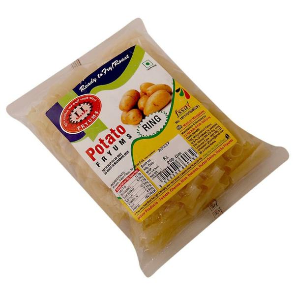 J.J. Potato Ring Fryums 200 g - JioMart