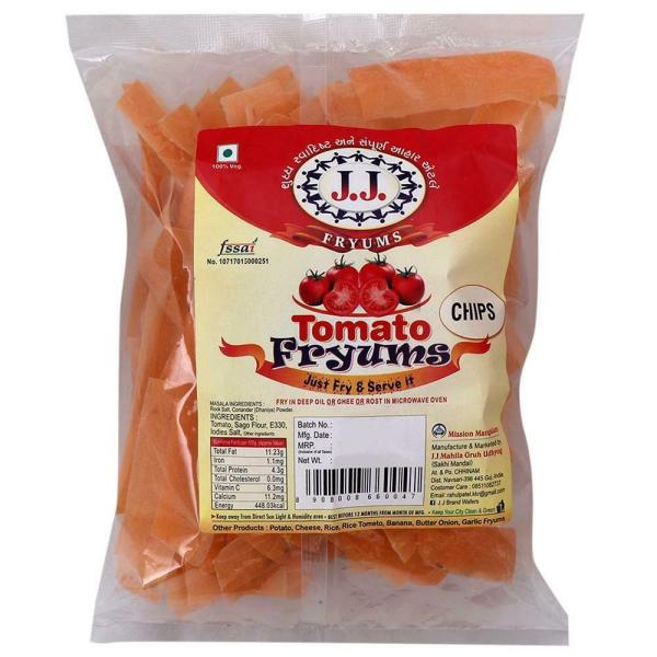 J.J. Tomato Chips Fryums 180 g - JioMart
