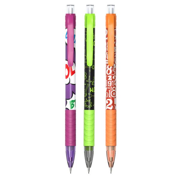 Bic Cello Supreme Fashion 0.7 mm Mechanical Pencil (Pack of 3) With ...