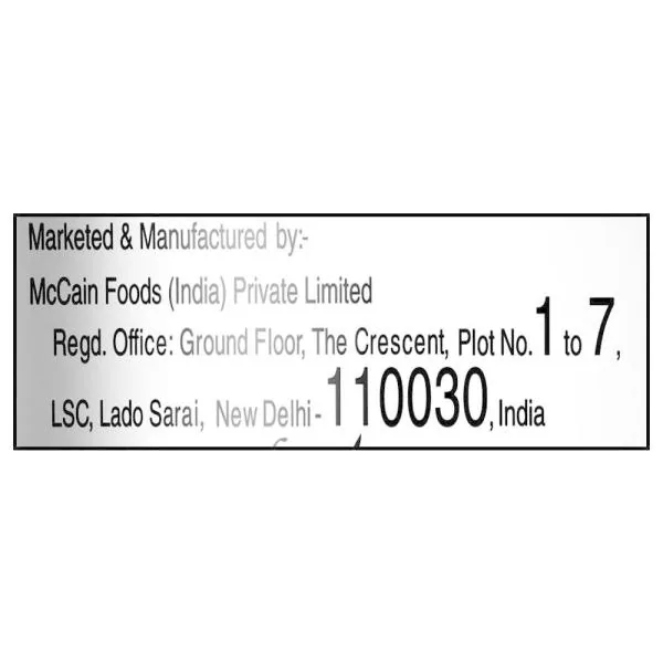 McCain Mini Samosa With Cheese Pizza Style Filling 240 g - JioMart