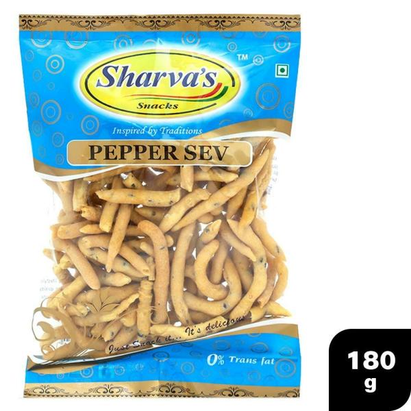 Sharva's Pepper Sev 180 g - JioMart