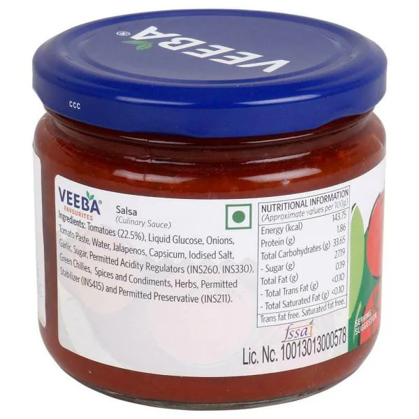 Veeba Salsa Dip 360 g - JioMart