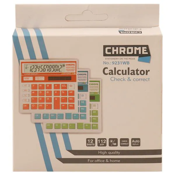 Chrome 9231WB Check & Correct Calculator - JioMart