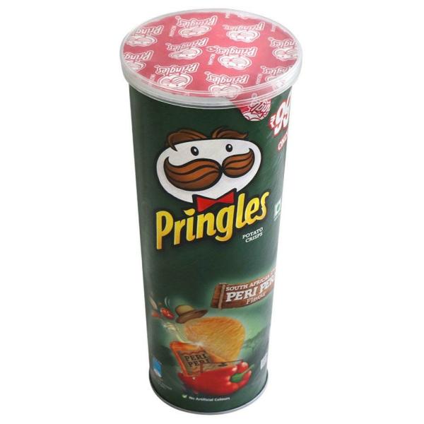 Pringles South African Style Peri Peri Potato Crisps 107 g - JioMart
