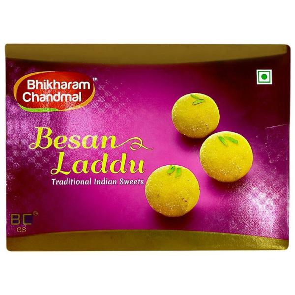 Bhikharam Chandmal Besan Laddoo 400 g - JioMart