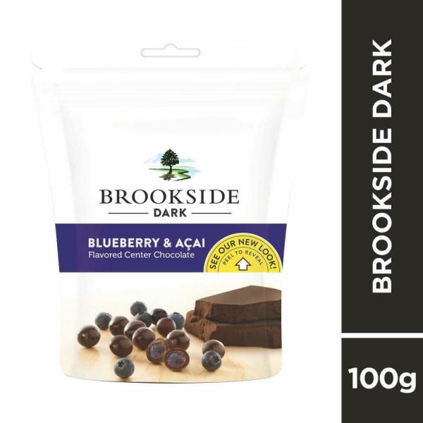 Brookside Blueberry & Acai Flavoured Center Chocolate 100 g - JioMart