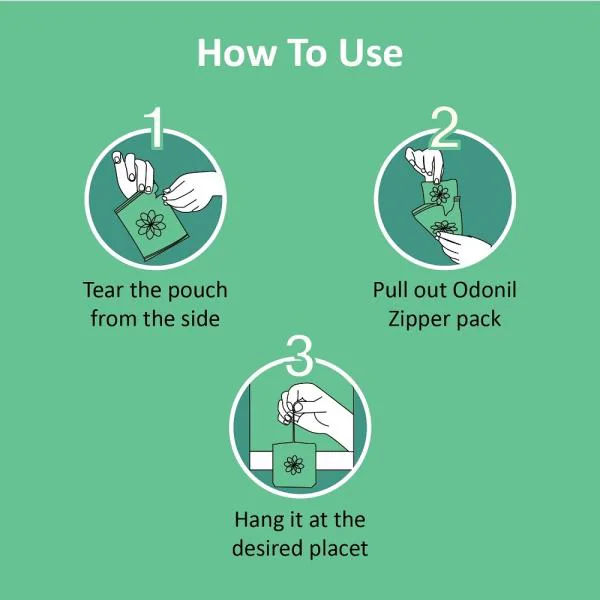 Odonil Zipper Soulful Jasmine Air Freshener 10 g - JioMart