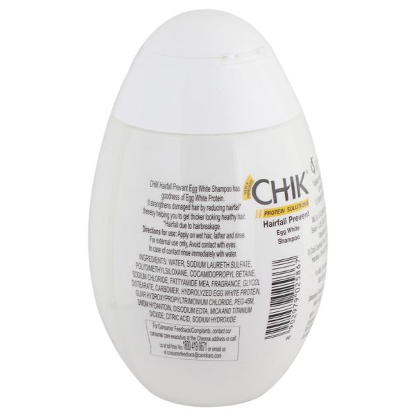 Chik Protein Solutions Hairfall Prevent Egg White Shampoo 340 ml - JioMart