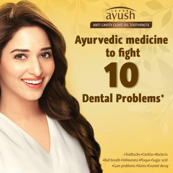 Lever Ayush Anti Cavity Clove Oil Toothpaste 150 g - JioMart